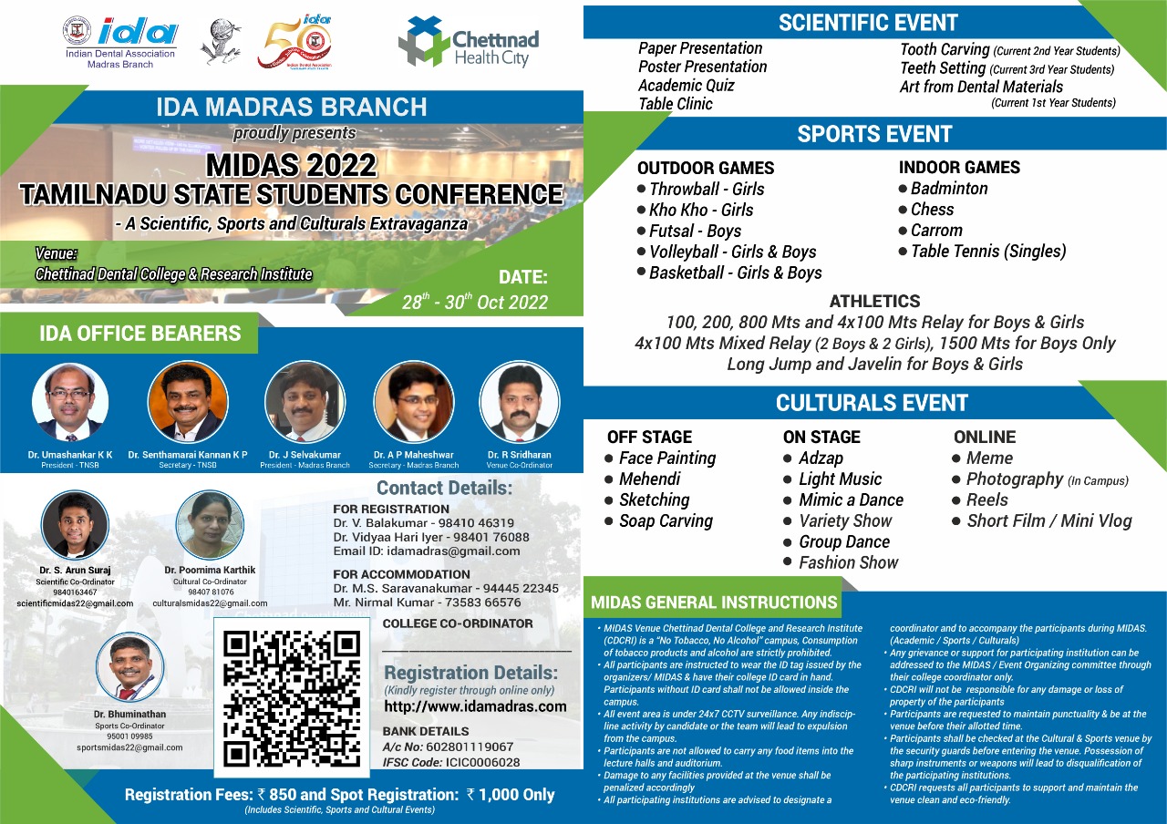 MIDAS 2022 | IDA Madras